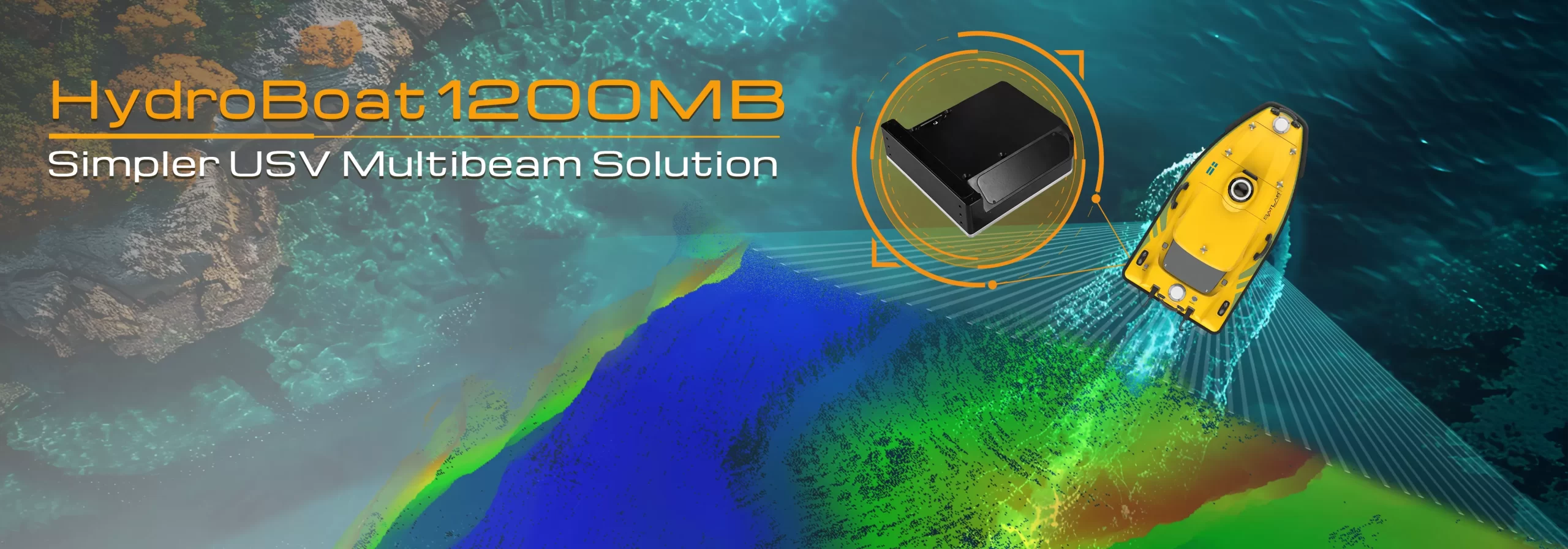 HydroBoat 1200MB USV Multibeam Solution | SatLab | Global Satellite ...